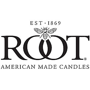 Root Candles Legacy Veriglass Honeycomb Beeswax Blend Premium Handcrafted Scented Candle, Large, BlackBerry Honey