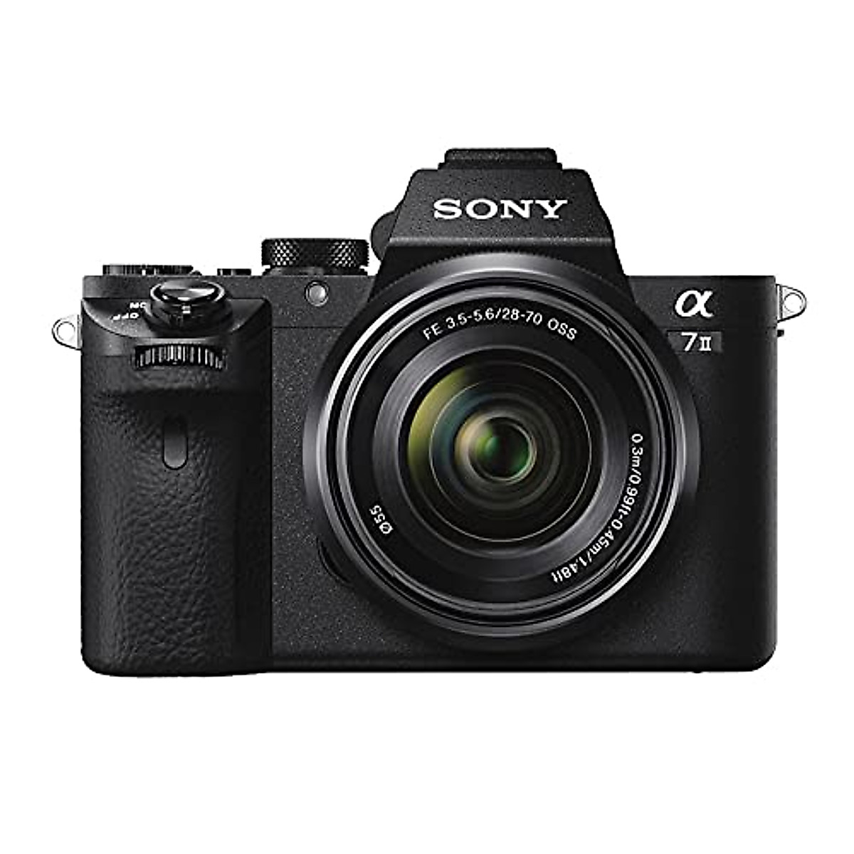 Sony Alpha a7II Mirrorless Digital Camera Bundle with 28-70mm f/3.5-5.6 Lens and 64GB SD Card (2 Items)