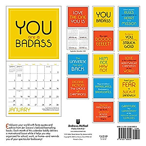 You Are a Badass 2021 Wall Calendar