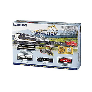 Bachmann Trains - The Stallion Ready To Run Electric Train Set - N Scale