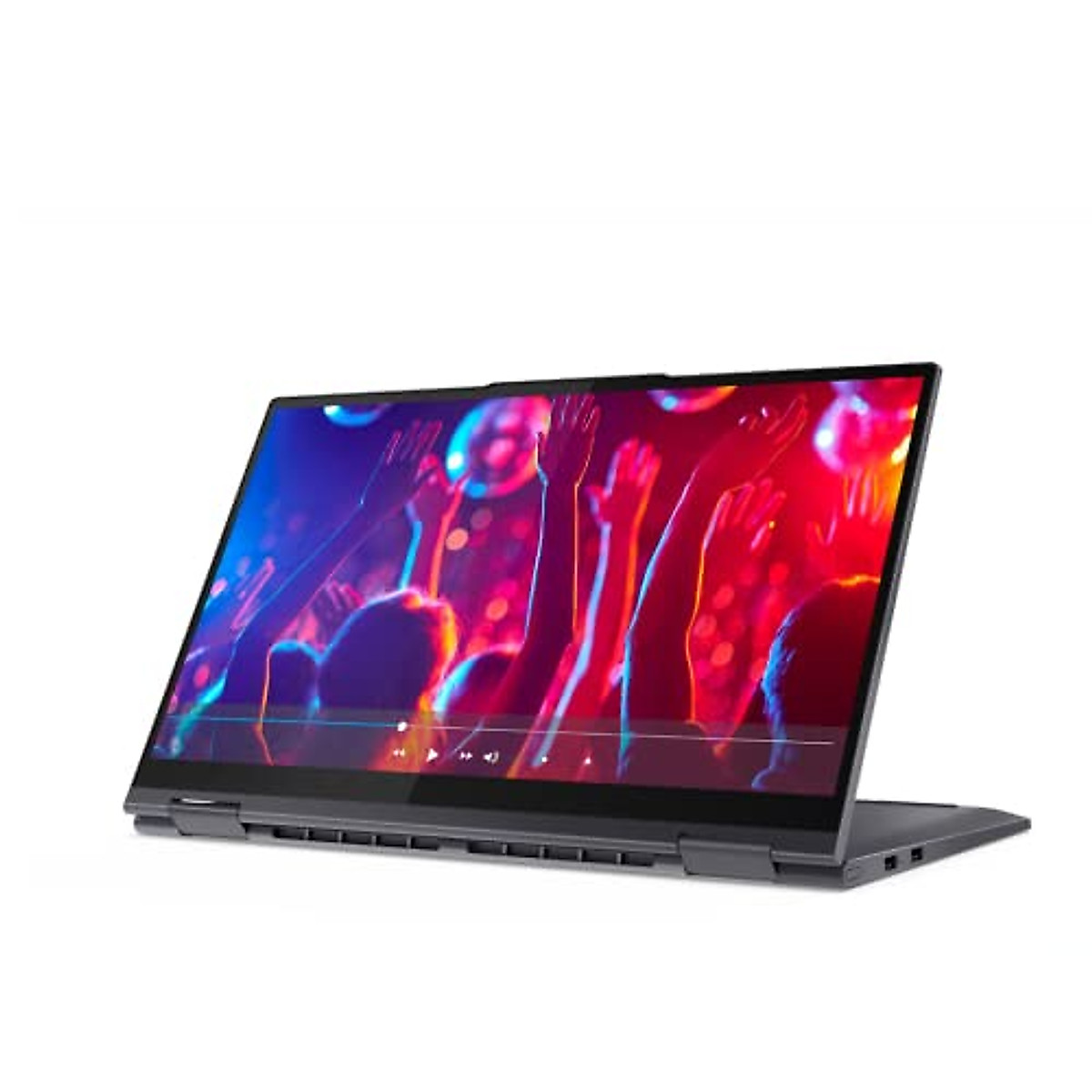 2022 LENOVO Yoga 7i 2-in-1 360° 15.6" Touch Screen Laptop, Intel Evo Platform Core i5 1135G7, 8GB RAM, 256GB PCIe SSD, Intel Iris Xe Graphics, Backlit Keyboard, Win 11, Slate Grey, 32GB USB Card