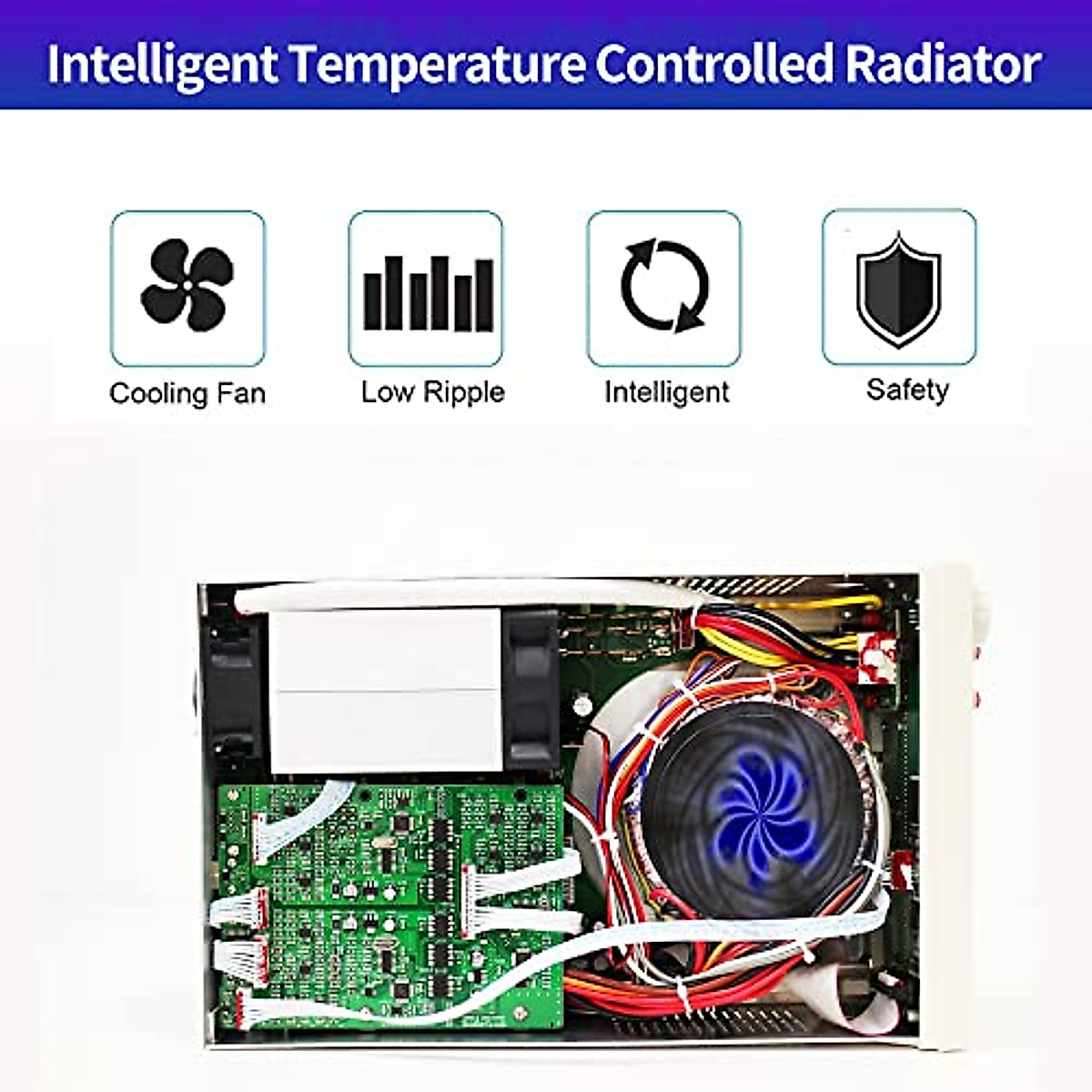 MATRIX MPS3033X Programmable Linear DC Bench Power Supply,3 Channel 0-30V/0-3A Adjustable，Single Channel 0-6V/0-3A Adjustable Regulated Output High Precision 1mV/1mA Resolution Low Ripple and Noise
