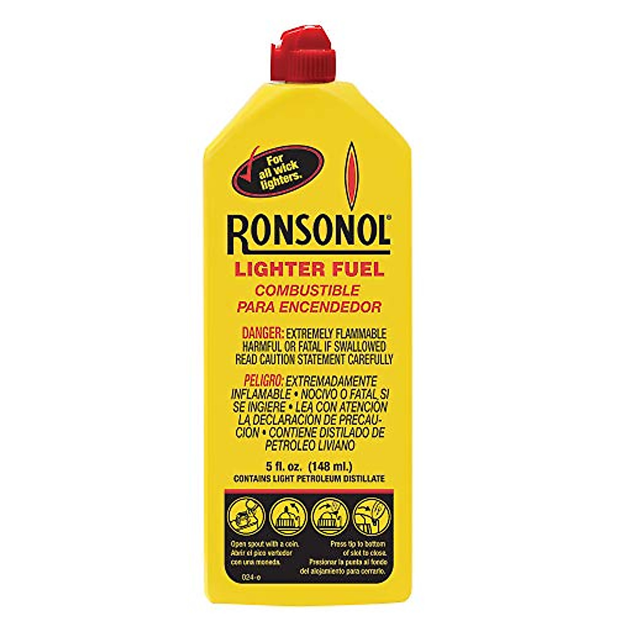 Ronson 99061 5 ounce Ronsonol Lighter Fuel, 5 oz