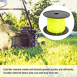 Brushcutter Cable Low Noise Garden Grass Line for Black and Decker 100m/328.1ft