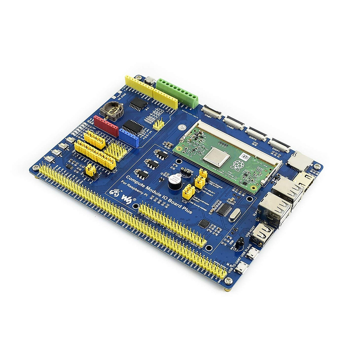TOP1 Compute Module IO Board Plus, for Raspberry Pi Compute Module 3/3 Lite/3+/3+ Lite Compatible with Compute Module IO Board V3