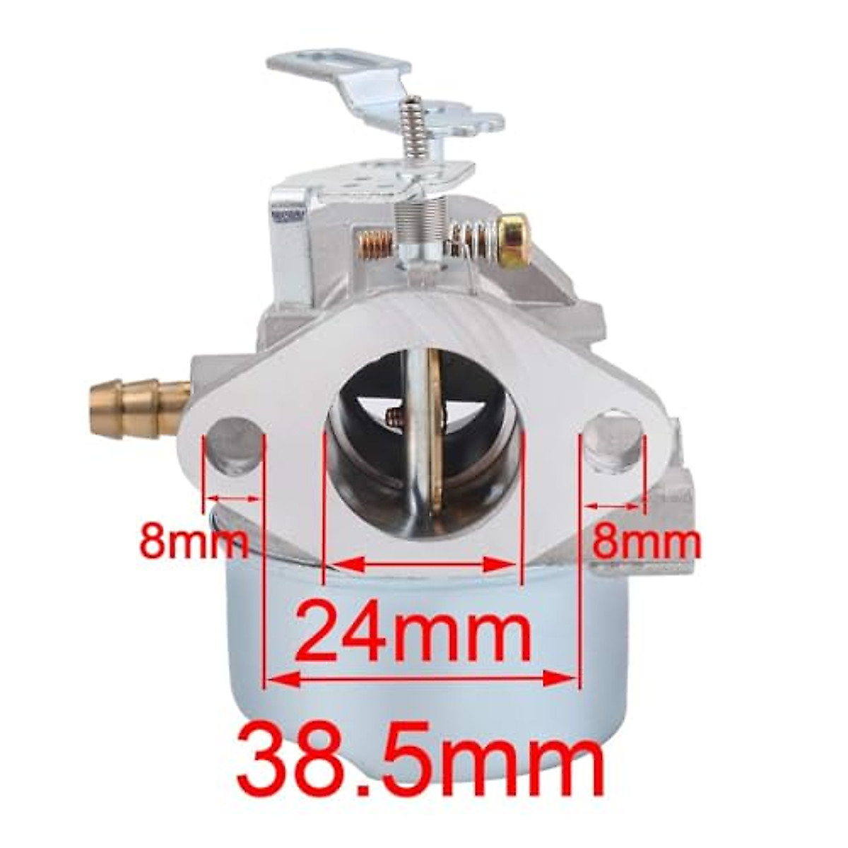 Hipa 640052 640349 HMSK100 HMSK80 Carburetor for Tecumseh 8 9 10 HP HMSK85 HMSK90 HMSK105 HMSK110 LH318SA LH358SA SnowBlower Thrower Engine Generator Chipper Shredder 640349 640052 640054 640058 Carb