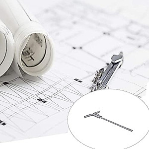 Utoolmart 0-300mm Depth Vernier Caliper Micrometer Gauge Measuring Tool 0.02mm Resolution 1 Pcs