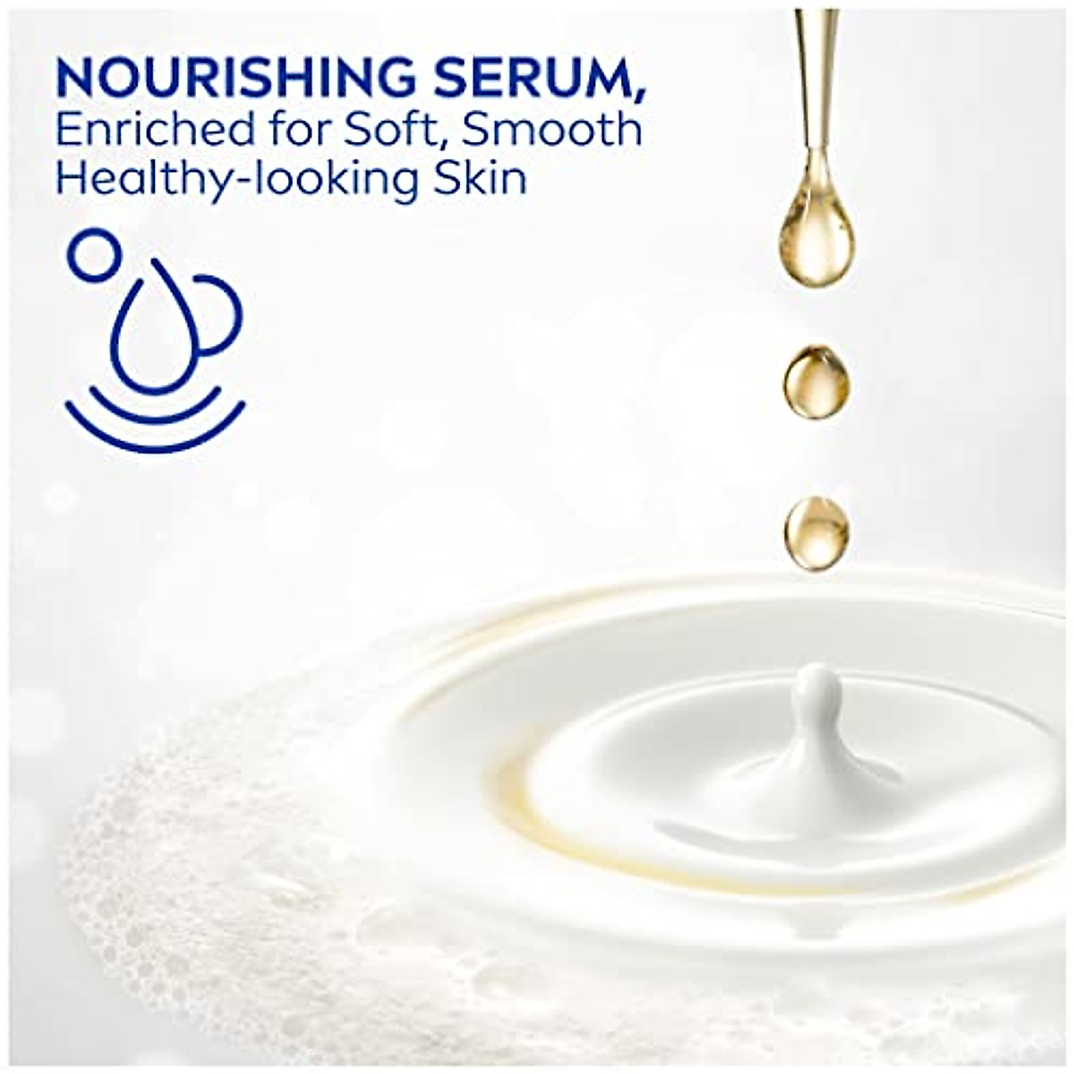 Nivea Delicate Orchid and Amber Body Wash with Nourishing Serum, 20 Fl Oz Bottle