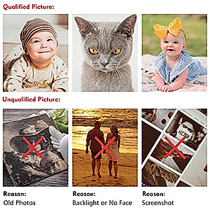 Novelty Custom Face Socks, Personalized Picture Printed Socks for Men, Women (Purple, X-Large)