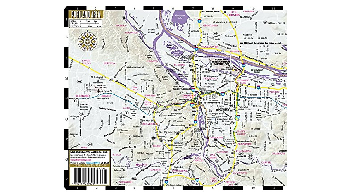 Streetwise Portland Map - Navigate Portland Easily