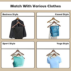 HolyMaji Metal Clothes Hanger Connector Hooks, 60 Pack Sturdy Hanger Extender Hooks, Space-Saving Clothes Hanger Connector Hooks, Stainless Steel Hooks for Hangers Closet Wardrobe