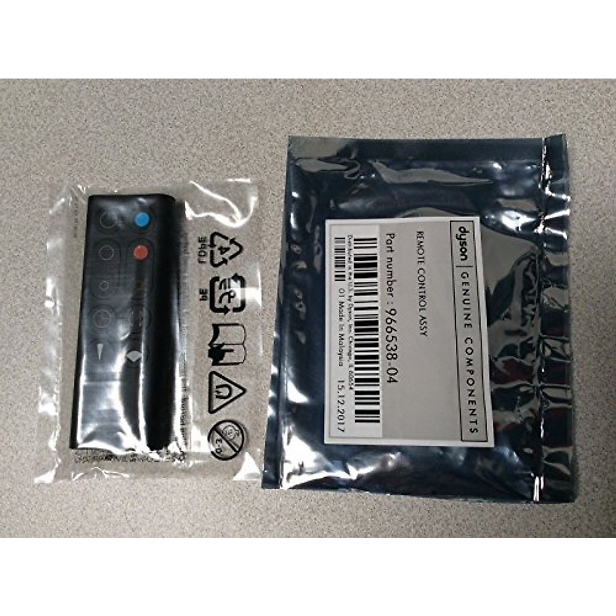 Dyson Replacement Remote Control 966538-04 for Fan Heater Model AM09