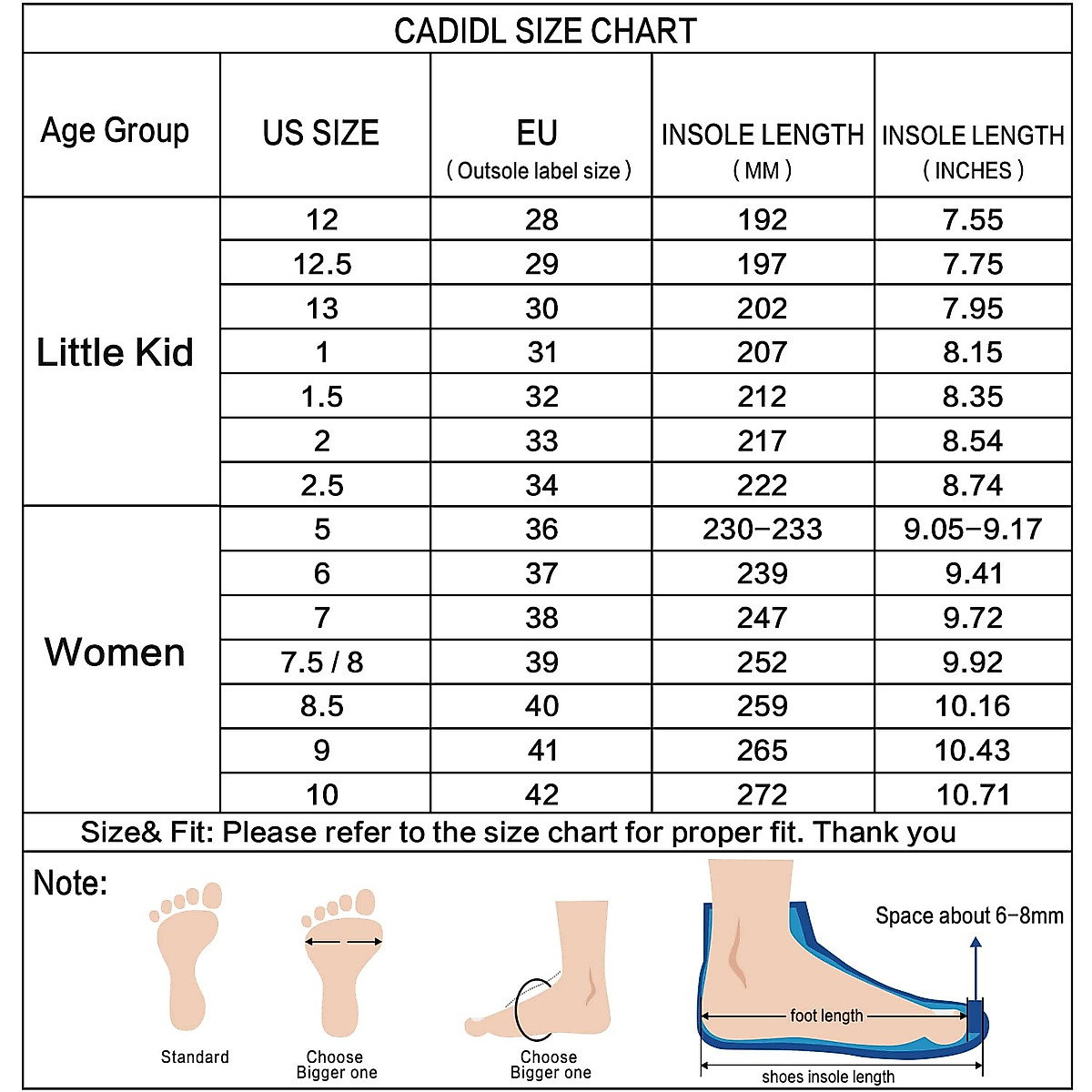 CADIDL Cheer Shoes Women Cheerleading Dance Shoes Tennis Athletic Flats Walking Sneakers for Girls White 7 (M) US