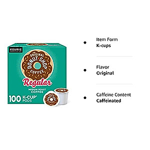 The Original Donut Shop Regular Keurig K-Cup Pack, (100 K-Cups)
