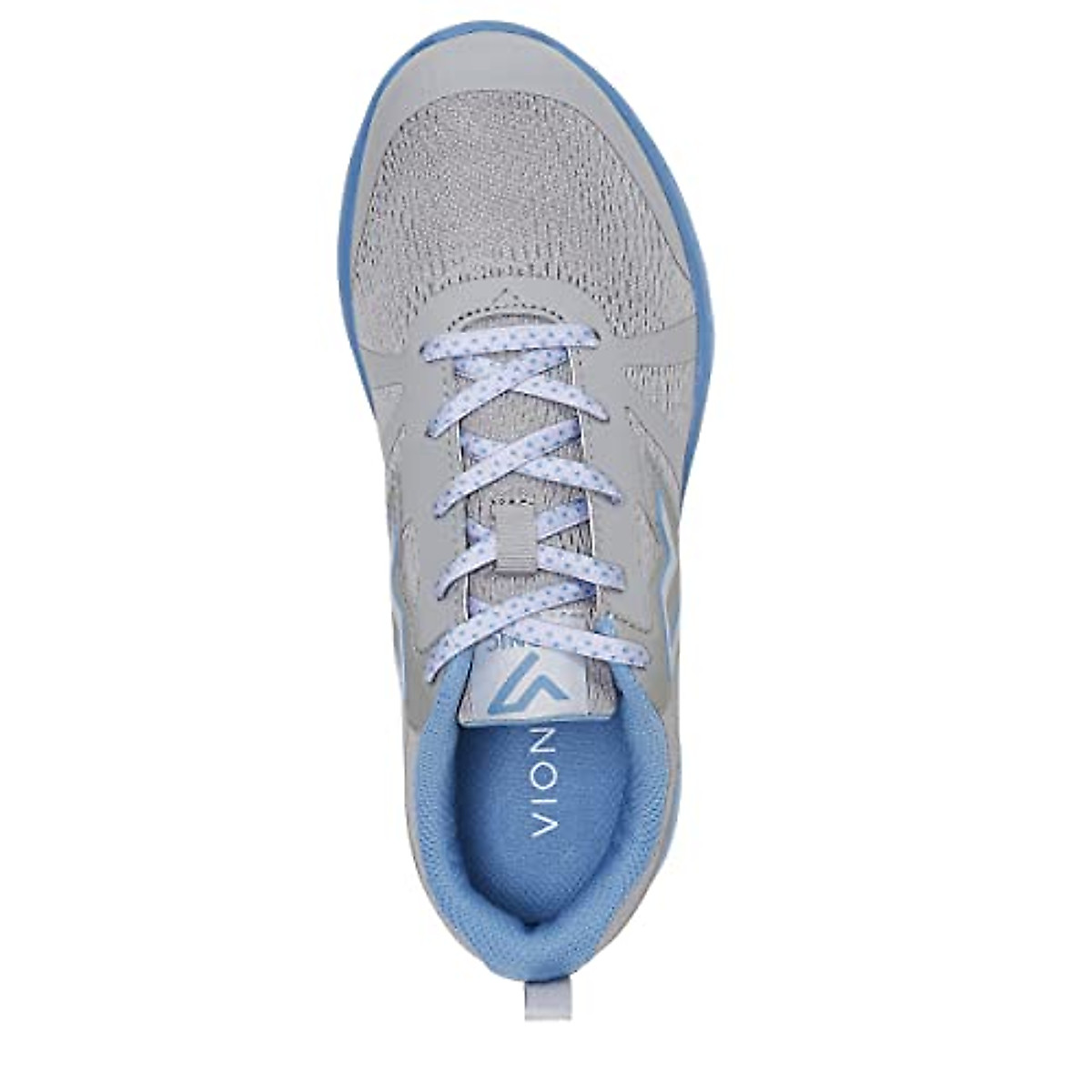 Vionic Women's Brisk Miles Leisure Sneaker, Light Grey, 12 M US