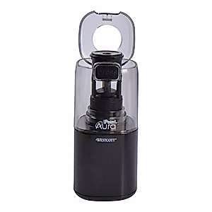 Westcott iPoint® Aura Electric Pencil Sharpener, Assorted Colors (17214)
