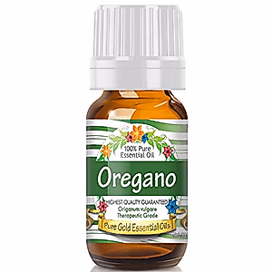 Pure Gold Essential Oils - Oregano Essential Oil - 0.33 Fluid Ounces