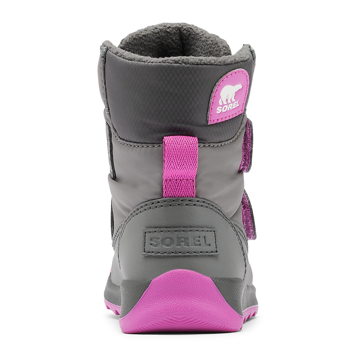 Sorel Youth Unisex Little Children's Whitney II Strap Waterproof Boots - Quarry, Grill - Size 6