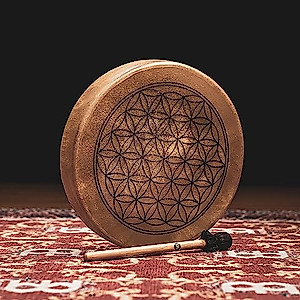Meinl Sonic Energy 15" Native American Style Hoop Shaman Drum with Mallet For Meditation, Sound Healing Therapy, ASMR, Yoga