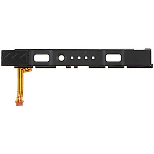 Fix Part Right Left L R Slider Rail with Flex Cable Replacement for Switch NS NX Joy-Con Console (Left)