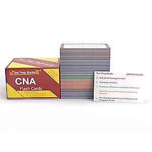 CNA Study Cards 2024-2025: CNA Training with Practice Test Questions for The Certified Nursing Assistant Exam [2nd Edition]