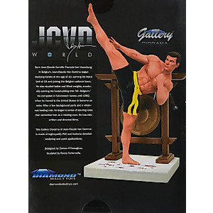 Diamond Select Toys Jean-Claude Van Damme Gallery PVC Statue, Multicolor
