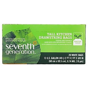 Seventh Generation Bag Trash Drwstrng 13gal