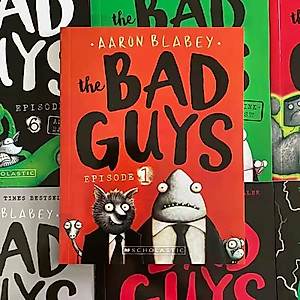 FANCYBEAUTY A Library of Bad Guy 1-12 Books Set