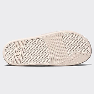 APL: Athletic Propulsion Labs Women's Techloom Velvet Slide, Creme, 7