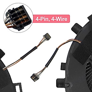 Upgraded CPU+GPU Cooling Fan Replacement Compatible with Razer Blade 15 RZ09-0270 RZ09-0300 RZ09-03009E97 RZ09-0328 RZ09-03287E72 RZ09-02705E75 RZ09-02705E76 Series Laptop, Professional Tool Kit