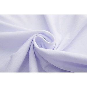 Men Slim Long Sleeve Turtleneck T-Shirt Thermal Underwear Pullovers Lightweight Casual Pure Color Tops White Long Sleeve Medium