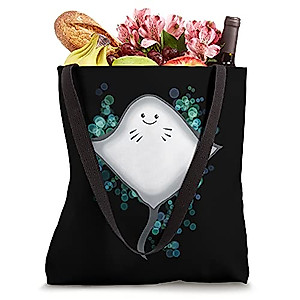 Cute Stingray Swimming Ray Tote Bag