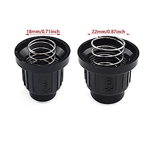 Aifeier ET Grill Blackstone Igniter Button Cap Spark Generator Knob AAA and AA Battery Pulse Igniter Push Button Switch with Springs for Replacement BBQ Ignitor Switch Cap, Pack of 2