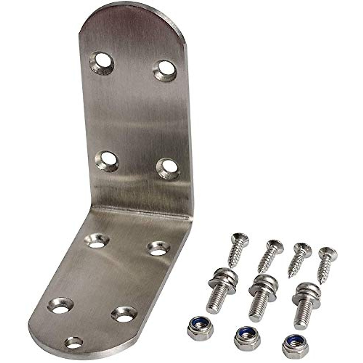 DoHonest Side Mount Hole Drilling Side View Camera Bracket Adapter for Truck/Bus/Trailer/Box/RV/Tractor/ 5th Wheel