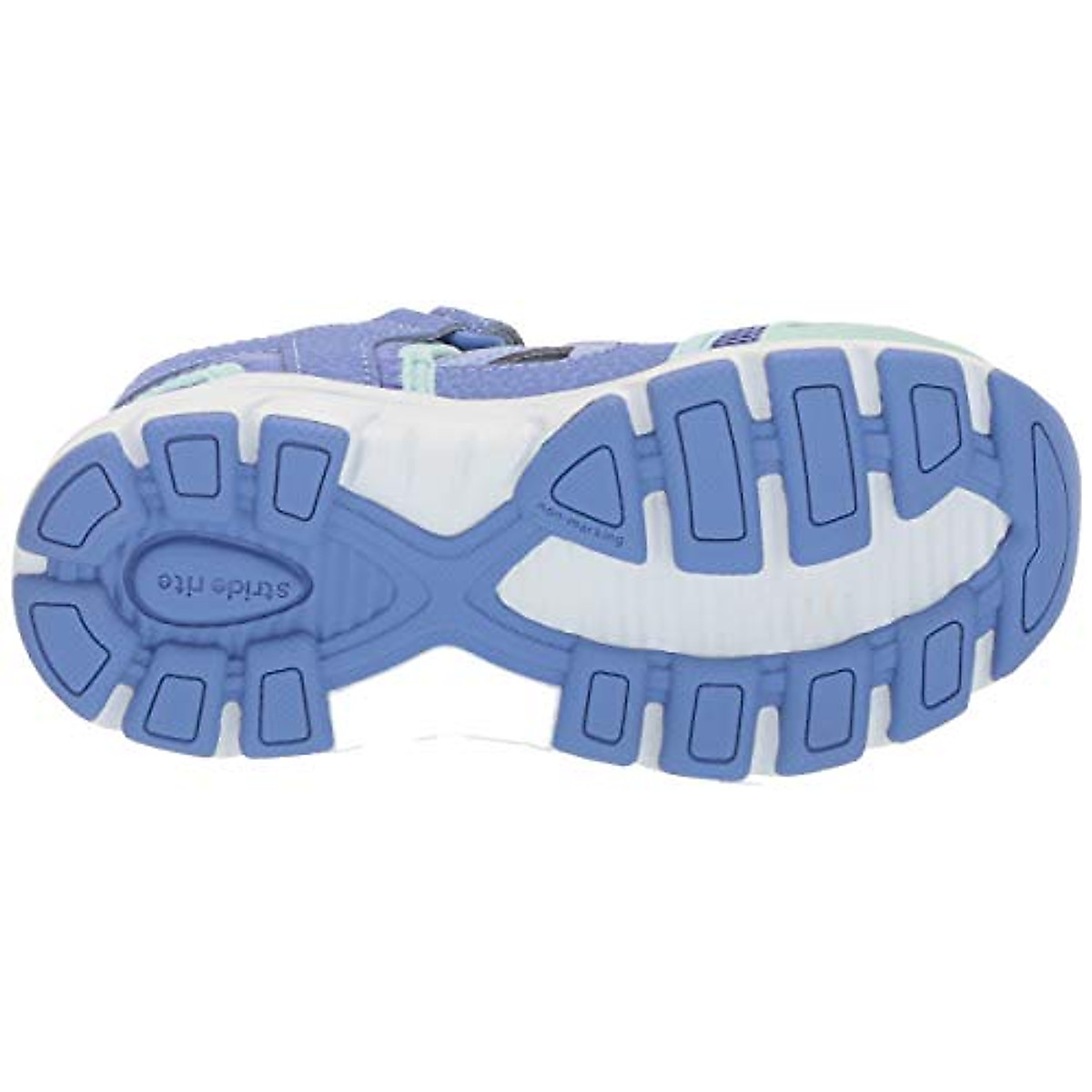 Stride Rite Baby-Girl's Made2play Nesta -Boy's Machine Washable Sandal Athletic Sneaker, Blue, 5 W US Toddler