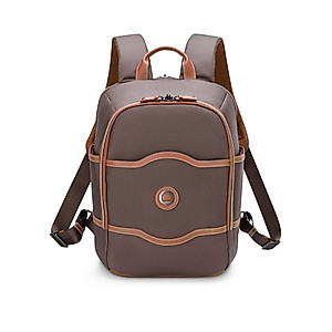 DELSEY Paris Chatelet 2.0 Travel Laptop Backpack, Brown, One Size