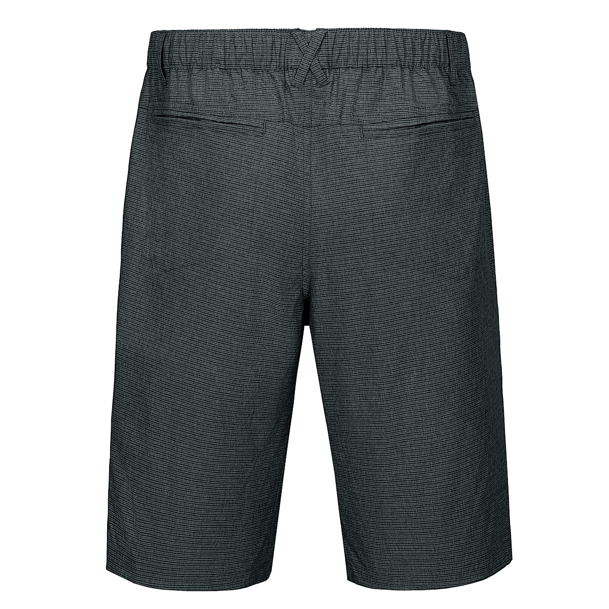 Little Donkey Andy 12 Inch Inseam Golf Shorts for Men Bermuda Quick Dry Elastic Waist Shorts for Hiking Travel Casual Black 2XL