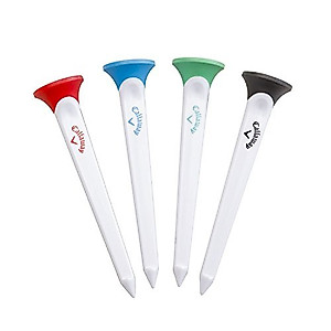 Callaway Par-Tee Plastic Golf Tees, Assorted, Pack of 4