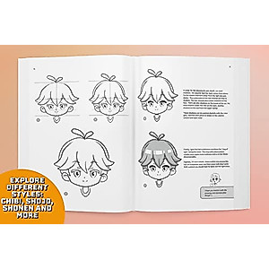 School of Manga: How To Draw Manga and Anime Faces for Beginners | Learn To Create Your Own Characters Step by Step With Easy-to-Follow Instructions and Proven Techniques