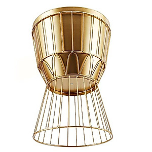 MSTFLOR Metal Plant Stand with Pot 12" - Decorative Metal Plant Holder Stand Indoor, Gold Plant Stand Modern Flower Potted Rack for Corner Display, Living Room, Office, Modern Home Decor - 17.5" Tall