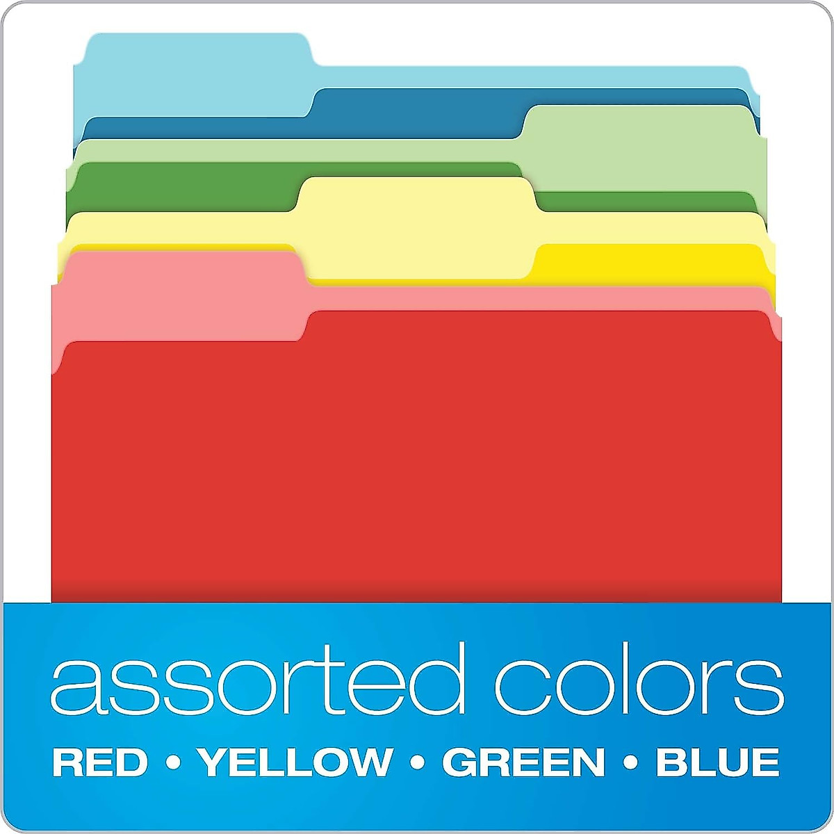 Pendaflex Hanging File Folder Combo Kit, 25 Hanging Folders with Tabs, 50 File Folders, Work from Home Starter Kit, Assorted, Letter Size (99199)