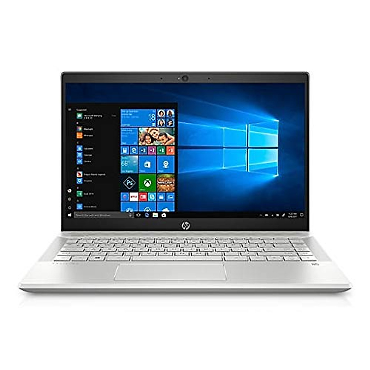 HP Pavilion 14" HD Notebook (2019 Newest), Intel Core i5-8250U Processor up to 3.40 GHz, 8GB DDR4, 256GB Solid State Drive, No DVD, Webcam, Backlit Keyboard, Bluetooth, Windows 10 Home