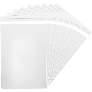 MoloTAR || 200 Pcs 5''x 7'' Clear Resealable Cello/Cellophane Good for Bakery,Adhesive Treat, Candle, Soap, Cookie Poly Bags