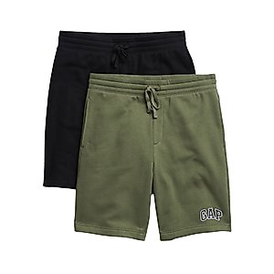 GAP Mens Logo Fleece Shorts, Multi, XX-Large US