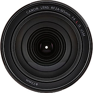 Canon RF 24-105mm f/4L is USM Lens (2963C002) + Filter Kit + Backpack + 64GB Card + Card Reader + Flex Tripod + Memory Wallet + Cap Keeper + Cleaning Kit + Hand Strap + More (Renewed)