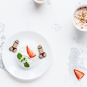 Cookie Cutters Set Stainless Steel Biscuit Fondant Baking Mold DIY Penis Pastry Cutters 3PCS