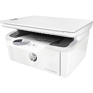 HP (Renewed) Laserjet Pro MFP M29W All-in-One Wireless Monochrome Laser Printer, White - Print Scan Copy - 1.0" Icon LCD Display, 19 ppm, 600 x 600 dpi, 8.5 x 11.69, Hi-Speed USB