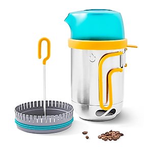BioLite, CampStove KettlePot & Coffee Set, Stainless Steel Cookware Accessory for Camping & Outdoors