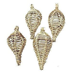 Bonka Bird Toys 1267 Vine Lantern Pk4 Bird Parrot Toy Part Craft Parrot cage Toys Cages Natural Chewy