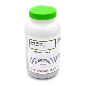 ALDON Innovating Science Mossy Zinc Metal, 500g - Reagent-Grade - The Curated Chemical Collection